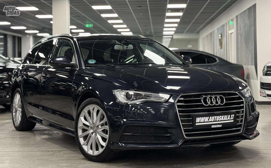 Blue Audi A6 2018 in Klaipeda, with an engine capacity of 2.00 L and mileage of 288 thousand km for 15950 €, photo 1 on AUTOMOTO.COM.LV