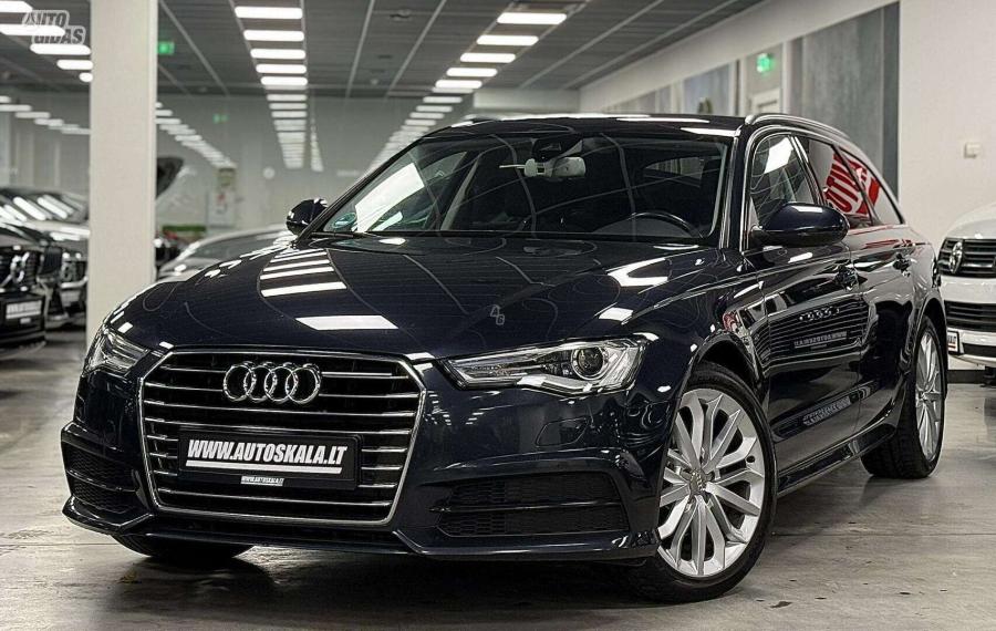 Blue Audi A6 2018 in Klaipeda, with an engine capacity of 2.00 L and mileage of 288 thousand km for 15950 €, photo 33 on AUTOMOTO.COM.LV