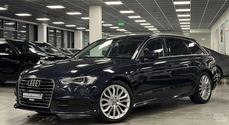 Blue Audi A6 2018 in Klaipeda, with an engine capacity of 2.00 L and mileage of 288 thousand km for 15950 €, photo 37 on AUTOMOTO.COM.LV