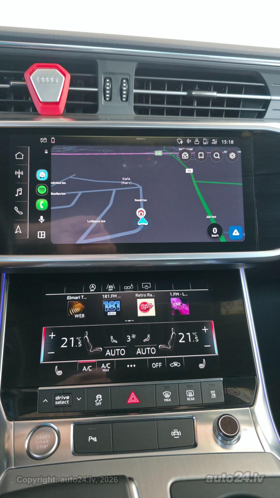 Zils Audi A6 2018 Tallina, ar dzinēja tilpumu 3.00 L un nobraukumu 165 tūkst. km par 24500 €, foto 17 vietnē AUTOMOTO.COM.LV