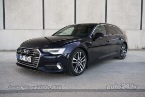 Zils Audi A6 2018 Tartu, ar dzinēja tilpumu 3.00 L un nobraukumu 160 tūkst. km par 24990 €, foto  vietnē AUTOMOTO.COM.LV