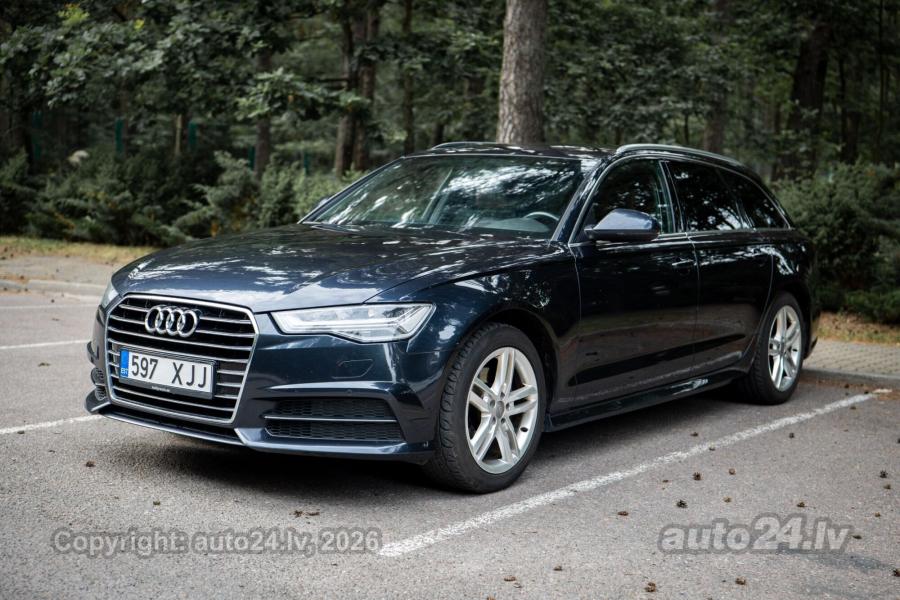 Blue Audi A6 2018 in Tallinn, with an engine capacity of 2.00 L and mileage of 265 thousand km for 13500 €, photo 4 on AUTOMOTO.COM.LV