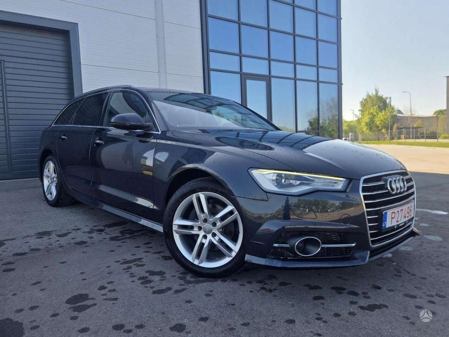 Blue Audi A6 2018 in Kretinga, with an engine capacity of 2.00 L and mileage of 209 thousand km for 15200 €, photo 1 on AUTOMOTO.COM.LV