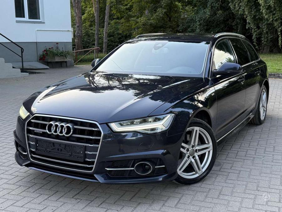 Zils Audi A6 2018 Prienai, ar dzinēja tilpumu 2.00 L un nobraukumu 342 tūkst. km par 12900 €, foto 1 vietnē AUTOMOTO.COM.LV