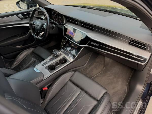 Blue Audi A6 2018 in Riga, with an engine capacity of 3.00 L and mileage of 173 thousand km for 26982 €, photo 6 on AUTOMOTO.COM.LV