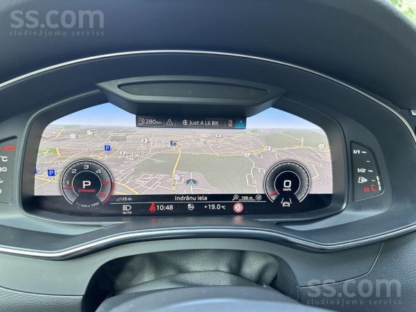 Blue Audi A6 2018 in Riga, with an engine capacity of 3.00 L and mileage of 173 thousand km for 26982 €, photo 9 on AUTOMOTO.COM.LV