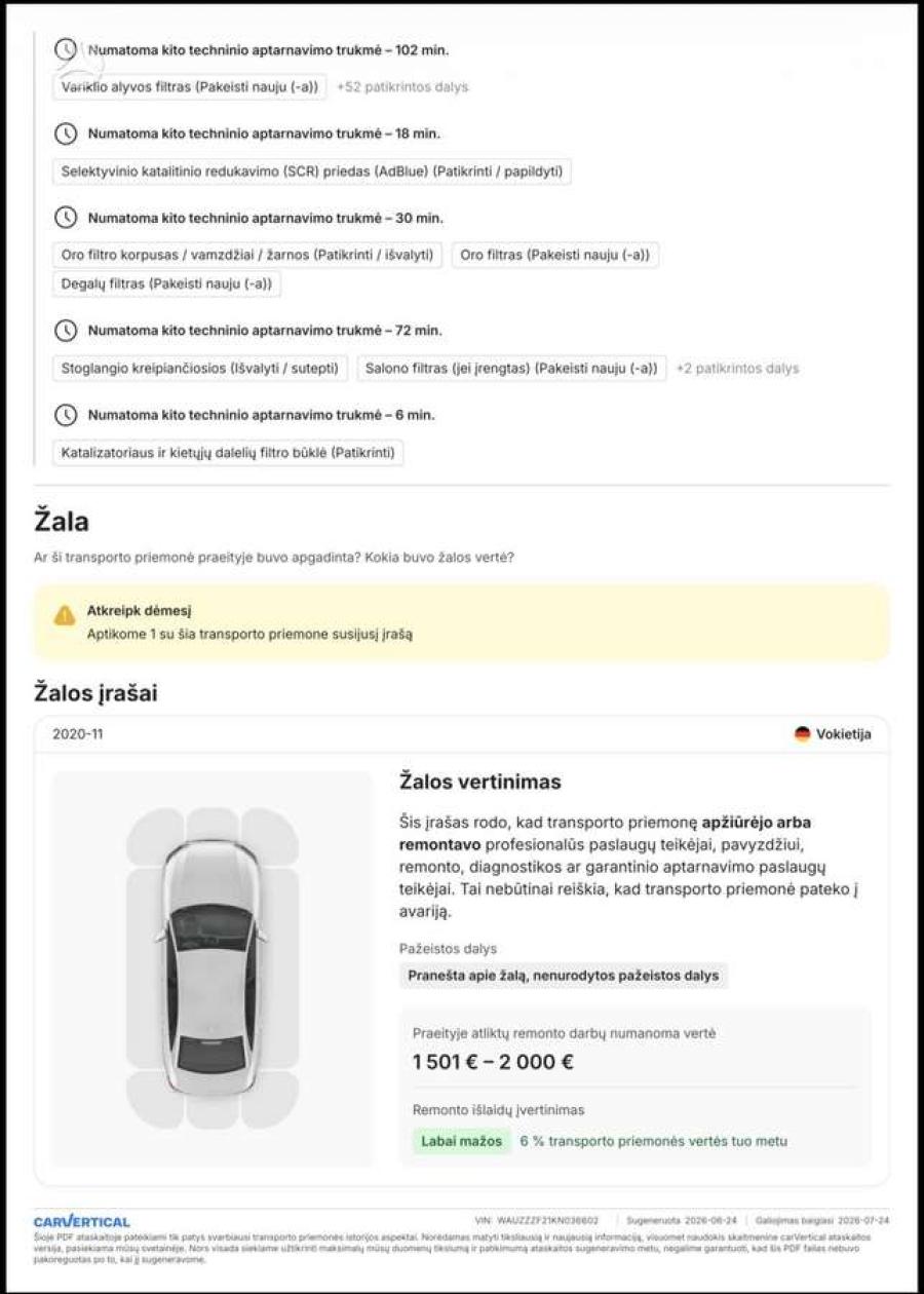 Zils Audi A6 2018 Klaipėda, ar dzinēja tilpumu 2.97 L un nobraukumu 242 tūkst. km par 22700 €, foto 30 vietnē AUTOMOTO.COM.LV