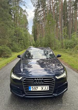 Blue Audi A6 2018 in Tartu, with an engine capacity of 2.00 L and mileage of 266 thousand km for 14200 €, photo  on AUTOMOTO.COM.LV