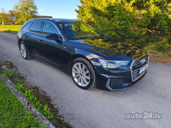 Blue Audi A6 2018 in Tallinn, with an engine capacity of 3.00 L and mileage of 176 thousand km for 24800 €, photo 4 on AUTOMOTO.COM.LV