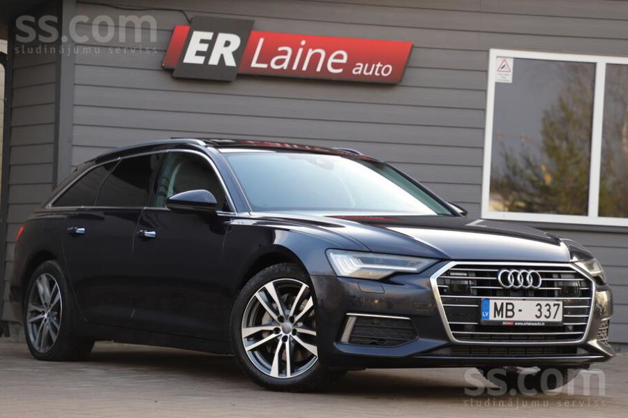 Blue Audi A6 2019 in Tukums, with an engine capacity of 3.00 L and mileage of 201 thousand km for 23900 €, photo 1 on AUTOMOTO.COM.LV