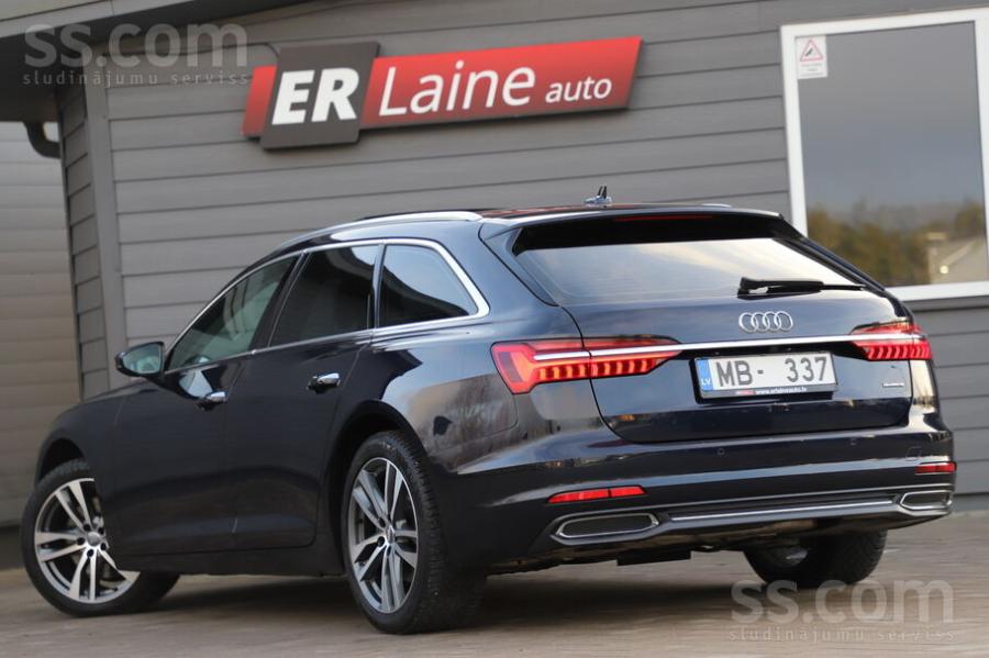 Blue Audi A6 2019 in Tukums, with an engine capacity of 3.00 L and mileage of 201 thousand km for 23900 €, photo 4 on AUTOMOTO.COM.LV