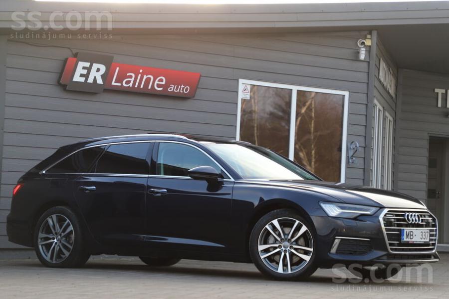 Blue Audi A6 2019 in Tukums, with an engine capacity of 3.00 L and mileage of 201 thousand km for 23900 €, photo 5 on AUTOMOTO.COM.LV