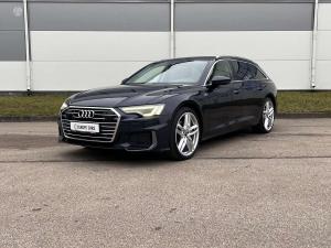 Zils Audi A6 2019 Kauņa, ar dzinēja tilpumu 1.98 L un nobraukumu 242 tūkst. km par 23200 €, foto  vietnē AUTOMOTO.COM.LV
