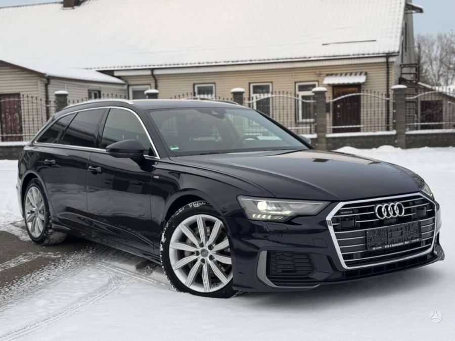 Blue Audi A6 2019 in Siauliai, with an engine capacity of 3.00 L and mileage of 242 thousand km for 24700 €, photo 1 on AUTOMOTO.COM.LV