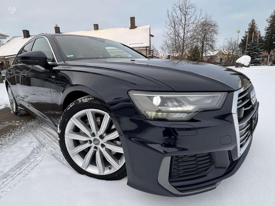 Blue Audi A6 2019 in Siauliai, with an engine capacity of 3.00 L and mileage of 242 thousand km for 24700 €, photo 9 on AUTOMOTO.COM.LV