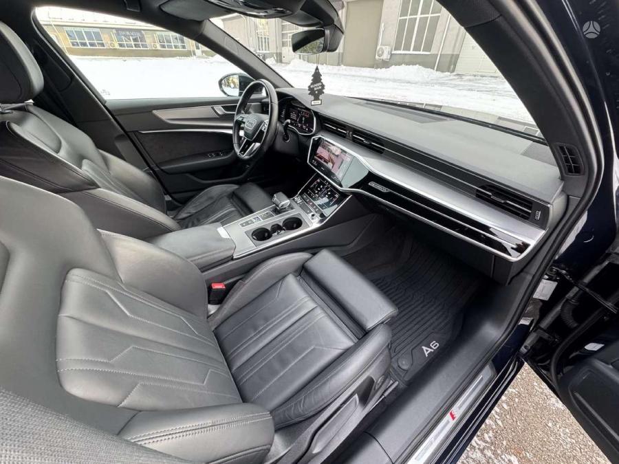 Blue Audi A6 2019 in Siauliai, with an engine capacity of 3.00 L and mileage of 242 thousand km for 24700 €, photo 15 on AUTOMOTO.COM.LV