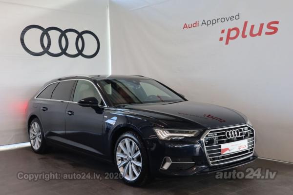 Blue Audi A6 2019 in Tallinn, with an engine capacity of 2.00 L and mileage of 126 thousand km for 31900 €, photo 1 on AUTOMOTO.COM.LV