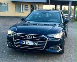 Blue Audi A6 2019 in Vilnius, with an engine capacity of 2.00 L and mileage of 170 thousand km for 23500 €, photo 3 on AUTOMOTO.COM.LV