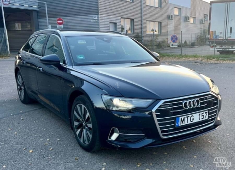 Blue Audi A6 2019 in Vilnius, with an engine capacity of 2.00 L and mileage of 170 thousand km for 23500 €, photo 4 on AUTOMOTO.COM.LV