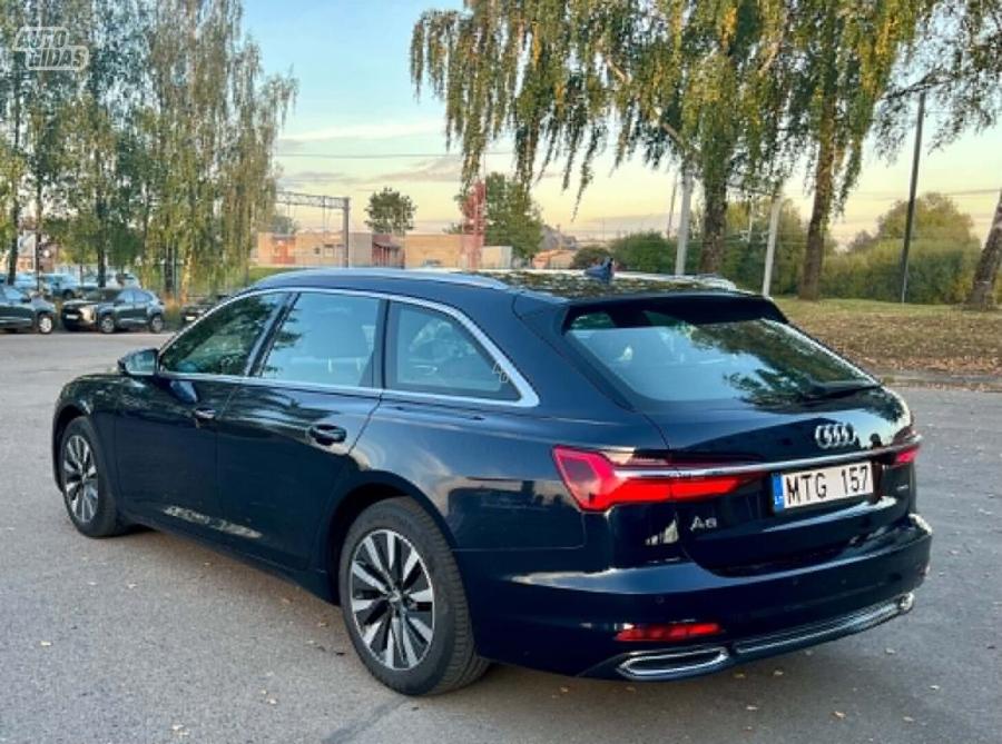 Blue Audi A6 2019 in Vilnius, with an engine capacity of 2.00 L and mileage of 170 thousand km for 23500 €, photo 5 on AUTOMOTO.COM.LV