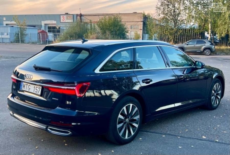 Blue Audi A6 2019 in Vilnius, with an engine capacity of 2.00 L and mileage of 170 thousand km for 23500 €, photo 6 on AUTOMOTO.COM.LV