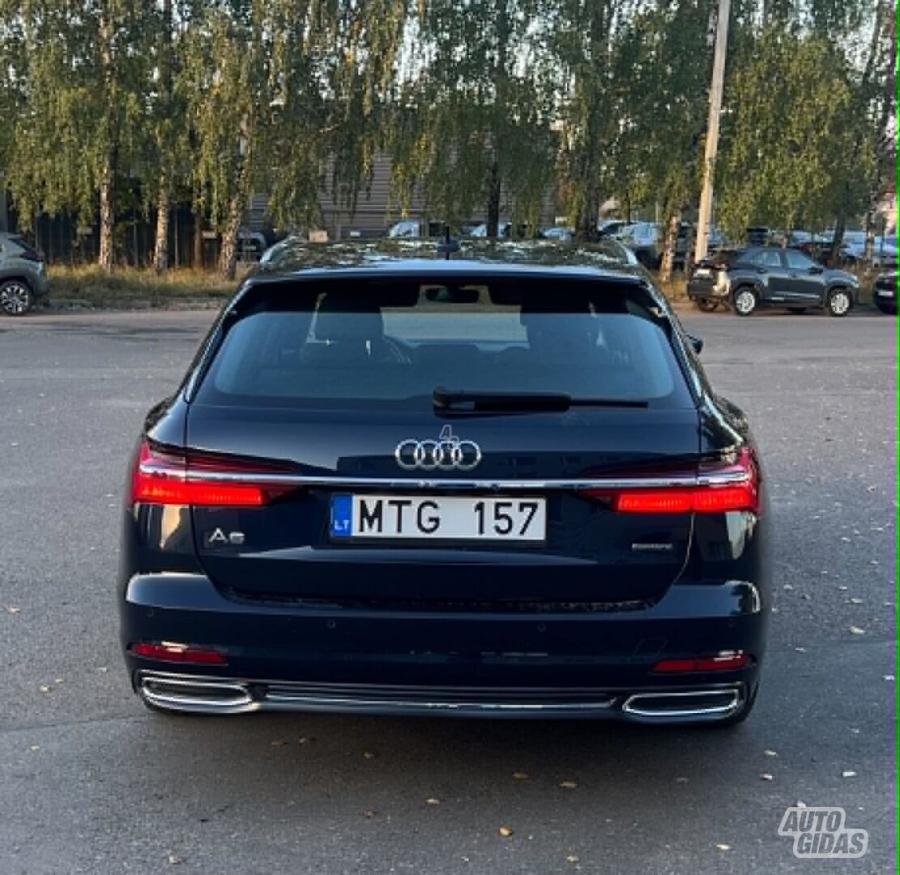 Blue Audi A6 2019 in Vilnius, with an engine capacity of 2.00 L and mileage of 170 thousand km for 23500 €, photo 7 on AUTOMOTO.COM.LV
