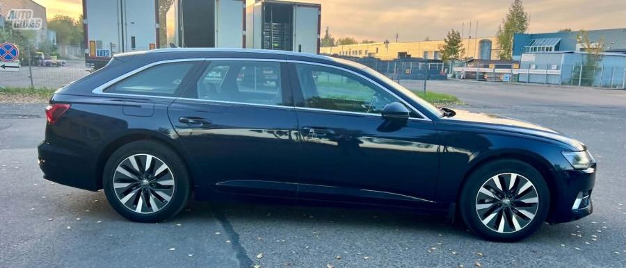 Blue Audi A6 2019 in Vilnius, with an engine capacity of 2.00 L and mileage of 170 thousand km for 23500 €, photo 8 on AUTOMOTO.COM.LV