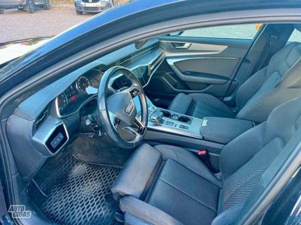 Blue Audi A6 2019 in Vilnius, with an engine capacity of 2.00 L and mileage of 170 thousand km for 23500 €, photo 8 on AUTOMOTO.COM.LV