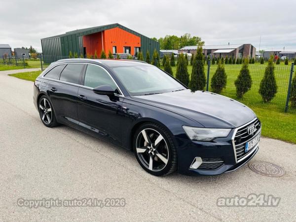 Blue Audi A6 2019 in Tartu, with an engine capacity of 3.00 L and mileage of 153 thousand km for 29800 €, photo 2 on AUTOMOTO.COM.LV