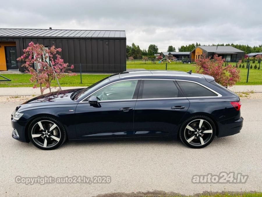 Blue Audi A6 2019 in Tartu, with an engine capacity of 3.00 L and mileage of 153 thousand km for 29800 €, photo 8 on AUTOMOTO.COM.LV