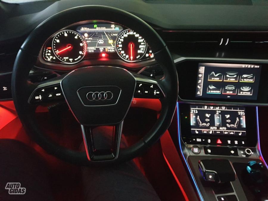 Синий Ауди А6 2019 в Каунас, объемом двигателя 2.00 л и пробегом 115 тыс. км за 27980 €, фото 5 на AUTOMOTO.COM.LV