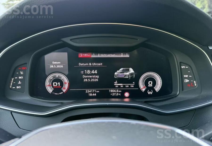 Zils Audi A6 2019 Tukums, ar dzinēja tilpumu 3.00 L un nobraukumu 224 tūkst. km par 23500 €, foto 14 vietnē AUTOMOTO.COM.LV