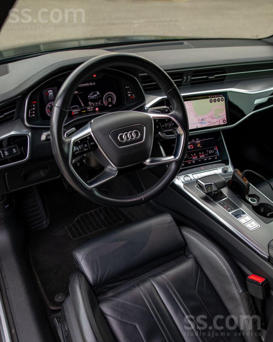 Zils Audi A6 2019 Rīga, ar dzinēja tilpumu 3.00 L un nobraukumu 170 tūkst. km par 24400 €, foto 7 vietnē AUTOMOTO.COM.LV