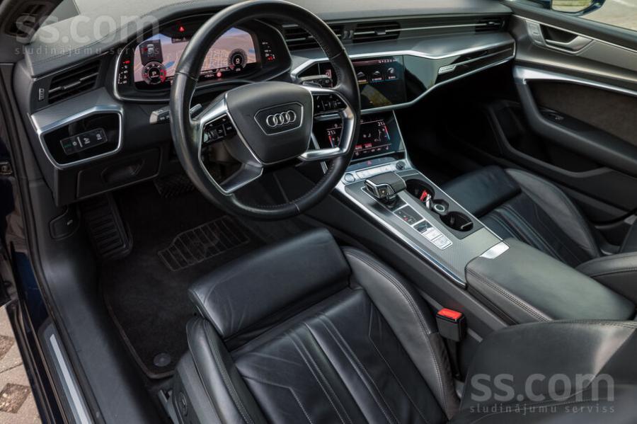 Zils Audi A6 2019 Rīga, ar dzinēja tilpumu 3.00 L un nobraukumu 170 tūkst. km par 24400 €, foto 10 vietnē AUTOMOTO.COM.LV