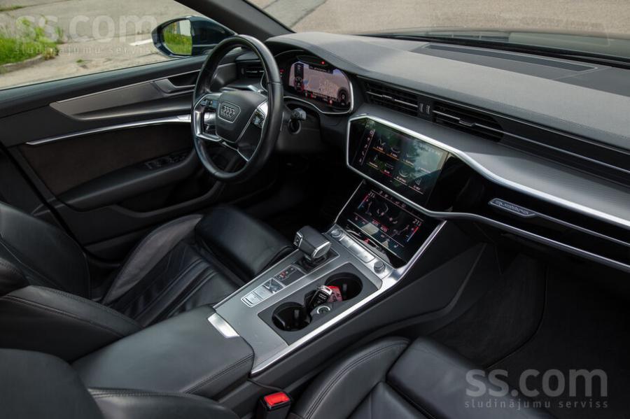 Zils Audi A6 2019 Rīga, ar dzinēja tilpumu 3.00 L un nobraukumu 170 tūkst. km par 24400 €, foto 11 vietnē AUTOMOTO.COM.LV