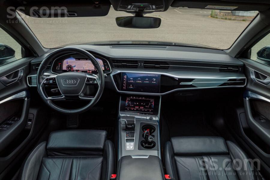 Zils Audi A6 2019 Rīga, ar dzinēja tilpumu 3.00 L un nobraukumu 170 tūkst. km par 24400 €, foto 12 vietnē AUTOMOTO.COM.LV