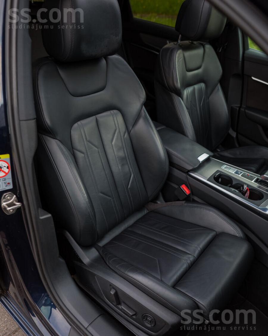 Zils Audi A6 2019 Rīga, ar dzinēja tilpumu 3.00 L un nobraukumu 170 tūkst. km par 24400 €, foto 14 vietnē AUTOMOTO.COM.LV