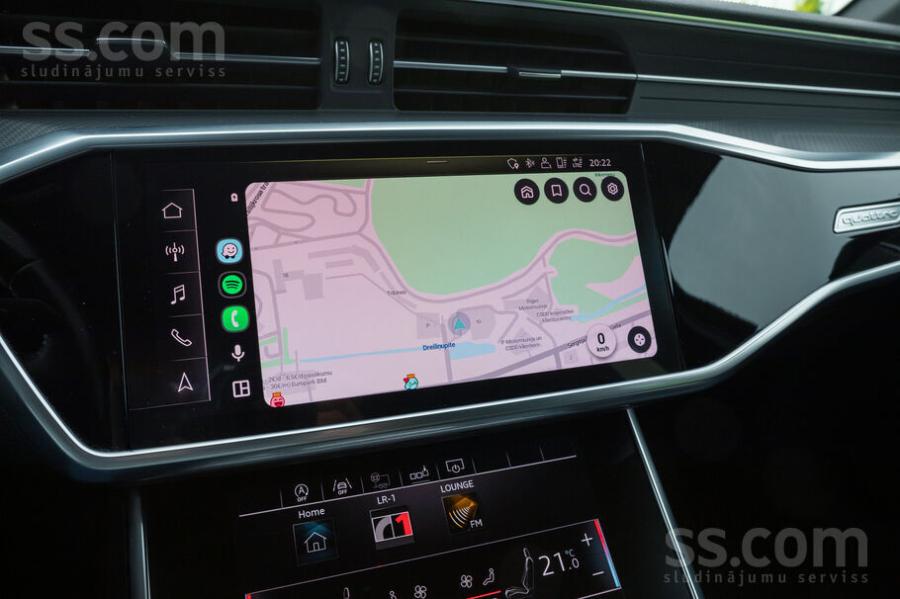 Zils Audi A6 2019 Rīga, ar dzinēja tilpumu 3.00 L un nobraukumu 170 tūkst. km par 24400 €, foto 18 vietnē AUTOMOTO.COM.LV