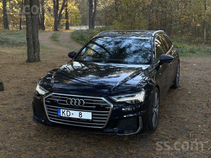 Синий Ауди А6 2019 в Даугавпилс, объемом двигателя 3.00 л и пробегом 188 тыс. км за 29999 €, фото 1 на AUTOMOTO.COM.LV