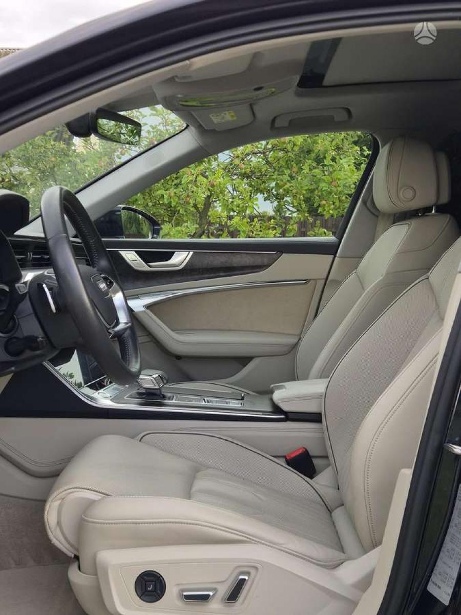 Blue Audi A6 2019 in Vilnius, with an engine capacity of 3.00 L and mileage of 182 thousand km for 26950 €, photo 14 on AUTOMOTO.COM.LV