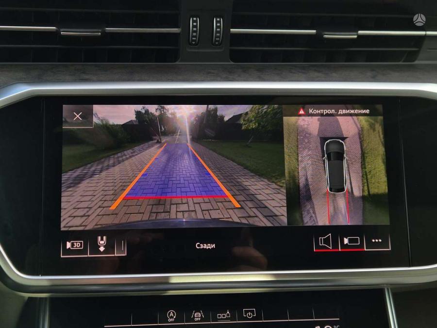 Blue Audi A6 2019 in Vilnius, with an engine capacity of 3.00 L and mileage of 182 thousand km for 26950 €, photo 20 on AUTOMOTO.COM.LV