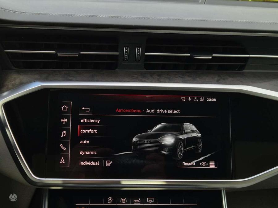 Blue Audi A6 2019 in Vilnius, with an engine capacity of 3.00 L and mileage of 182 thousand km for 26950 €, photo 21 on AUTOMOTO.COM.LV