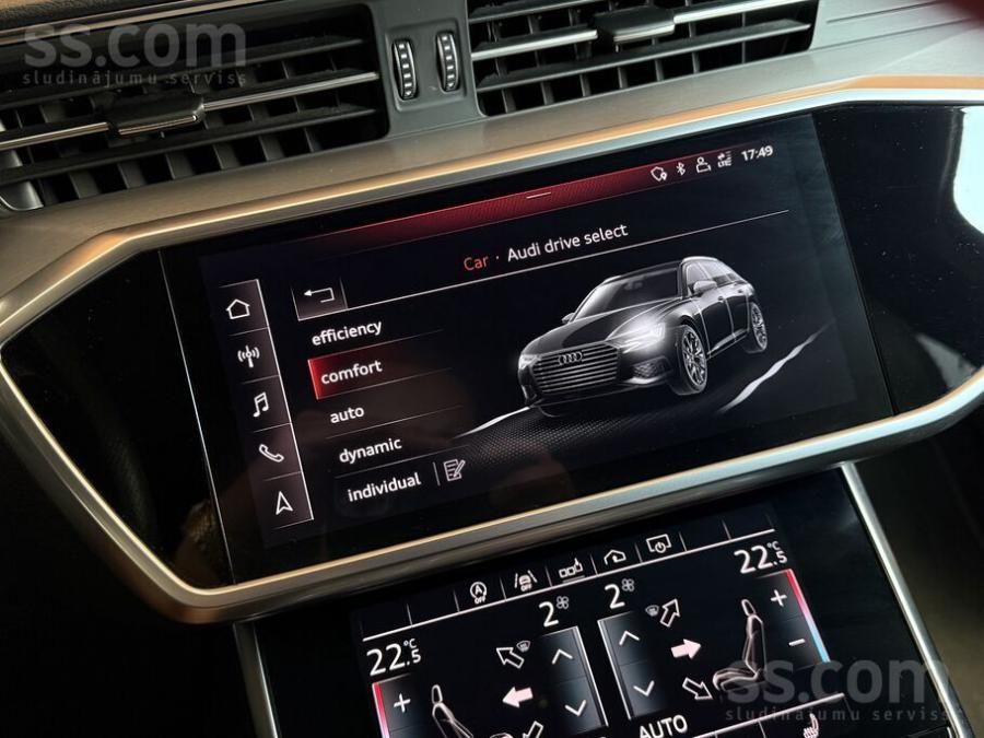 Zils Audi A6 2019 Tukums, ar dzinēja tilpumu 3.00 L un nobraukumu 224 tūkst. km par 23500 €, foto 25 vietnē AUTOMOTO.COM.LV