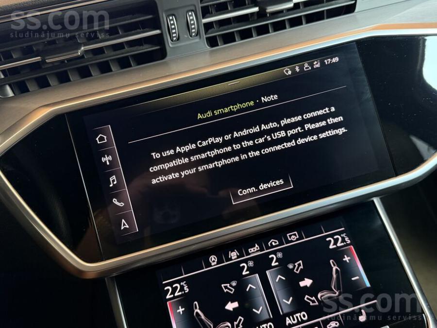 Zils Audi A6 2019 Tukums, ar dzinēja tilpumu 3.00 L un nobraukumu 224 tūkst. km par 23500 €, foto 27 vietnē AUTOMOTO.COM.LV