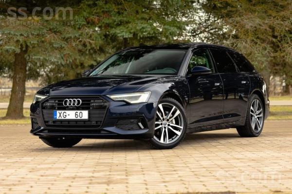 Zils Audi A6 2019 Saldus, ar dzinēja tilpumu 2.00 L un nobraukumu 265 tūkst. km par 20650 €, foto 2 vietnē AUTOMOTO.COM.LV