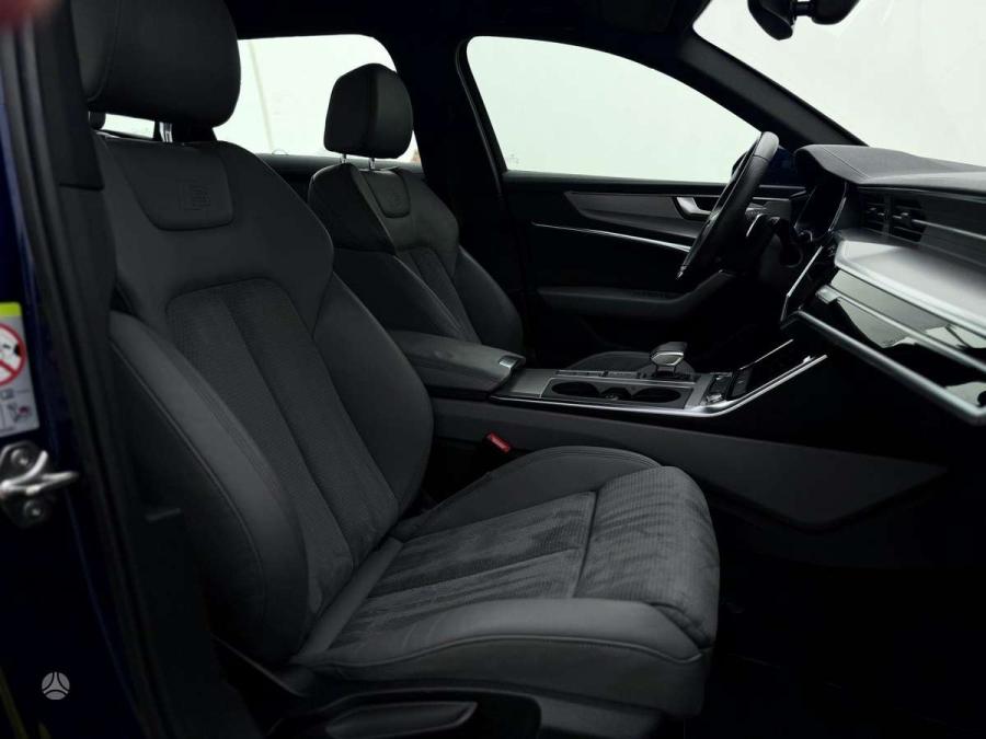 Blue Audi A6 2019 in Vilnius, with an engine capacity of 1.97 L and mileage of 106 thousand km for 25990 €, photo 16 on AUTOMOTO.COM.LV