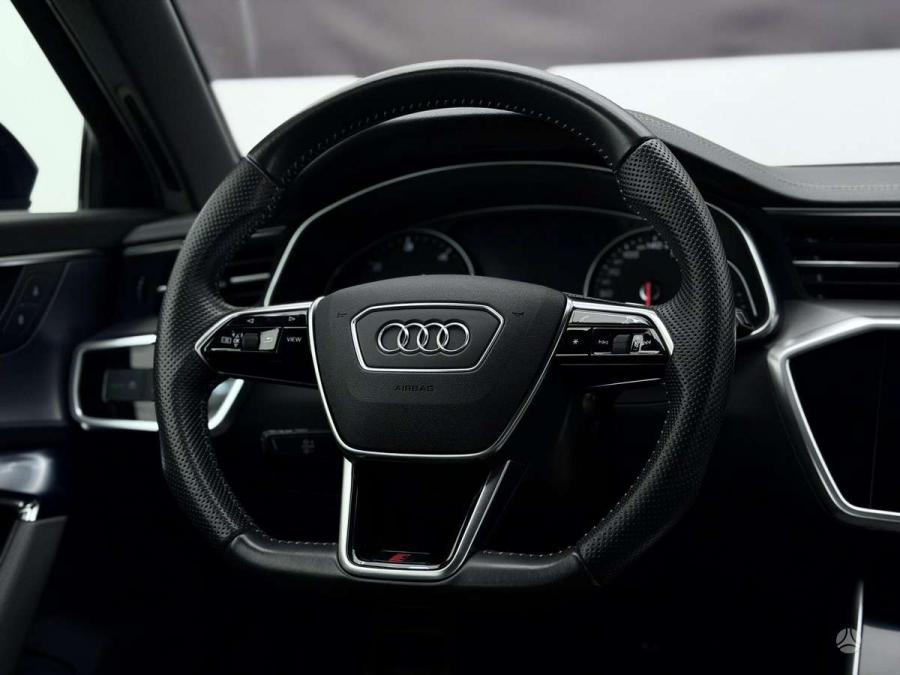 Blue Audi A6 2019 in Vilnius, with an engine capacity of 1.97 L and mileage of 106 thousand km for 25990 €, photo 19 on AUTOMOTO.COM.LV