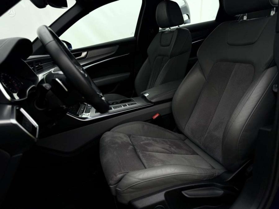 Blue Audi A6 2019 in Vilnius, with an engine capacity of 1.97 L and mileage of 106 thousand km for 25990 €, photo 11 on AUTOMOTO.COM.LV