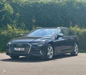 Zils Audi A6 2019 Viļņa, ar dzinēja tilpumu 3.00 L un nobraukumu 114 tūkst. km par 21900 €, foto  vietnē AUTOMOTO.COM.LV