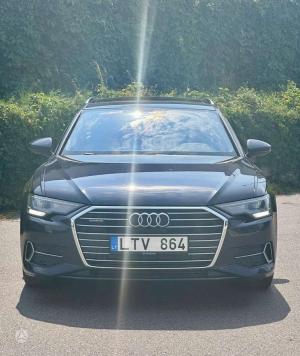 Blue Audi A6 2019 in Vilnius, with an engine capacity of 3.00 L and mileage of 114 thousand km for 21900 €, photo 3 on AUTOMOTO.COM.LV